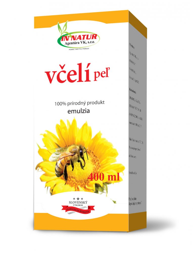 Včelí pyl emulze 400 ml | Zdravím k Úspěchu